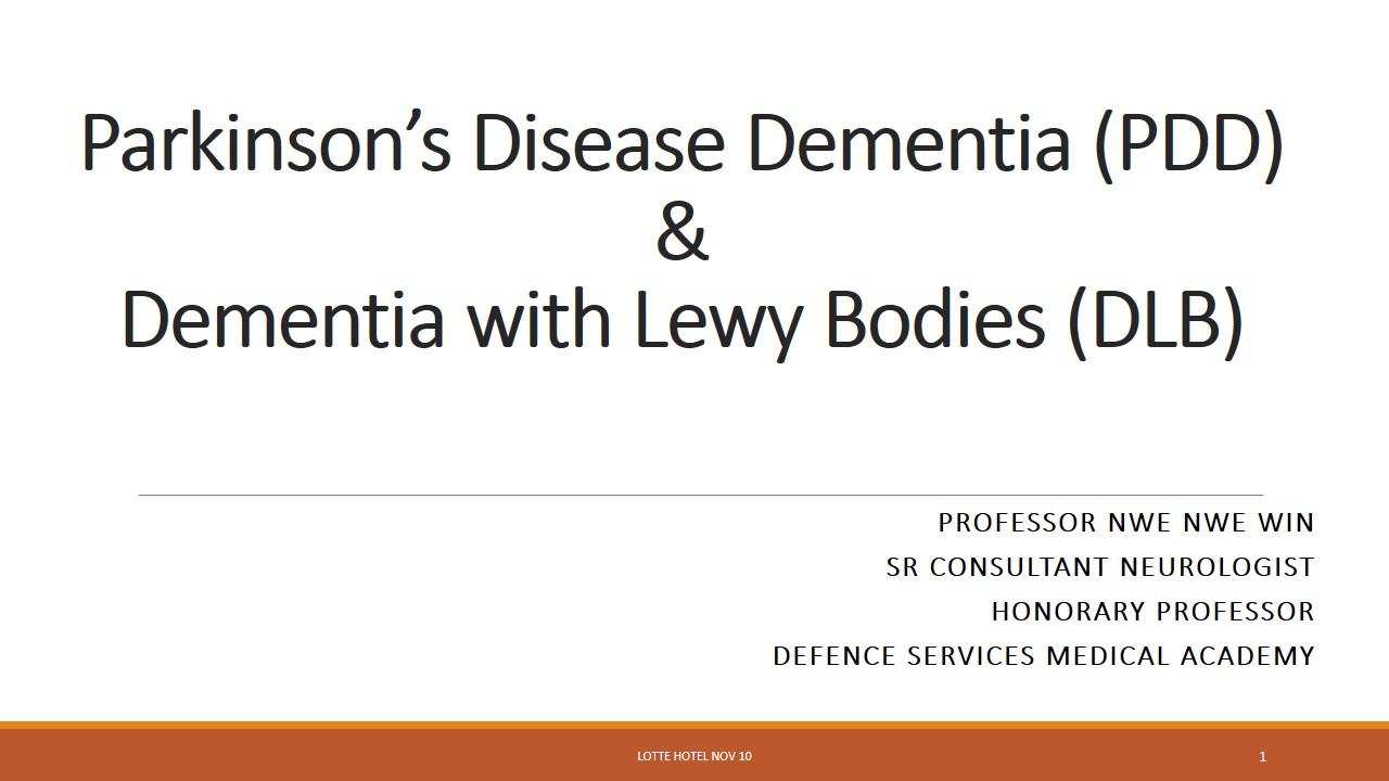 2. Parkinson's Disease Dementia (PDD) and Dementia with Lewy Bodies ...